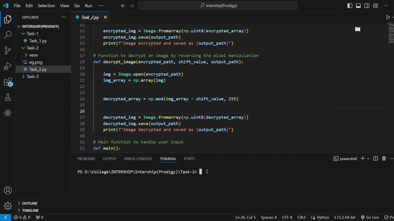 Vipul Kulkarni on LinkedIn: #python #imageencryption #cybersecurity # ... Vipul Kulkarni on LinkedIn: #python #imageencryption #cybersecurity # ...