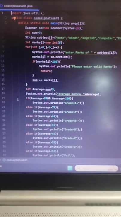 Saumya Upadhyay on LinkedIn: #java #codealpha Saumya Upadhyay on LinkedIn: #java #codealpha