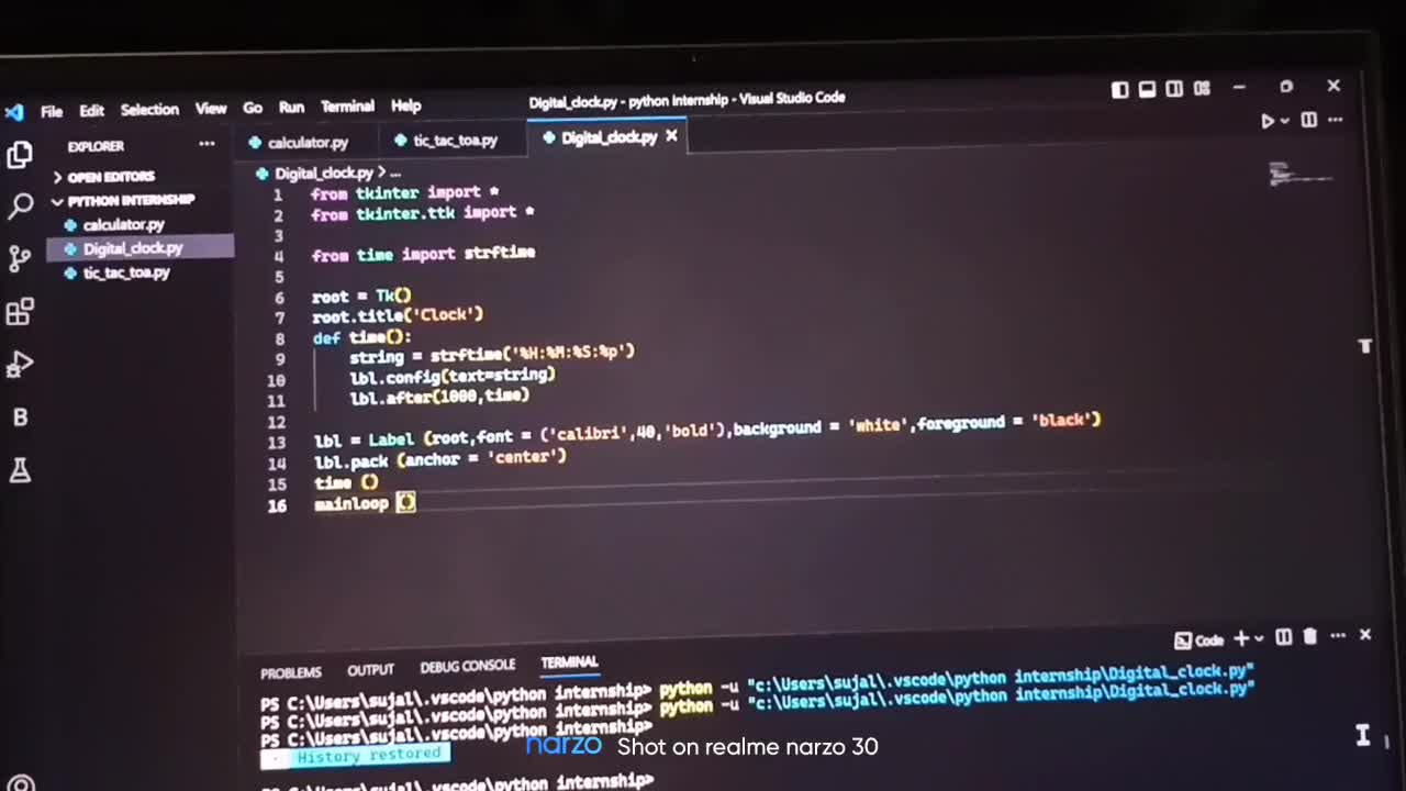 Sujal Parekh on LinkedIn: #python #internship Sujal Parekh on LinkedIn: #python #internship