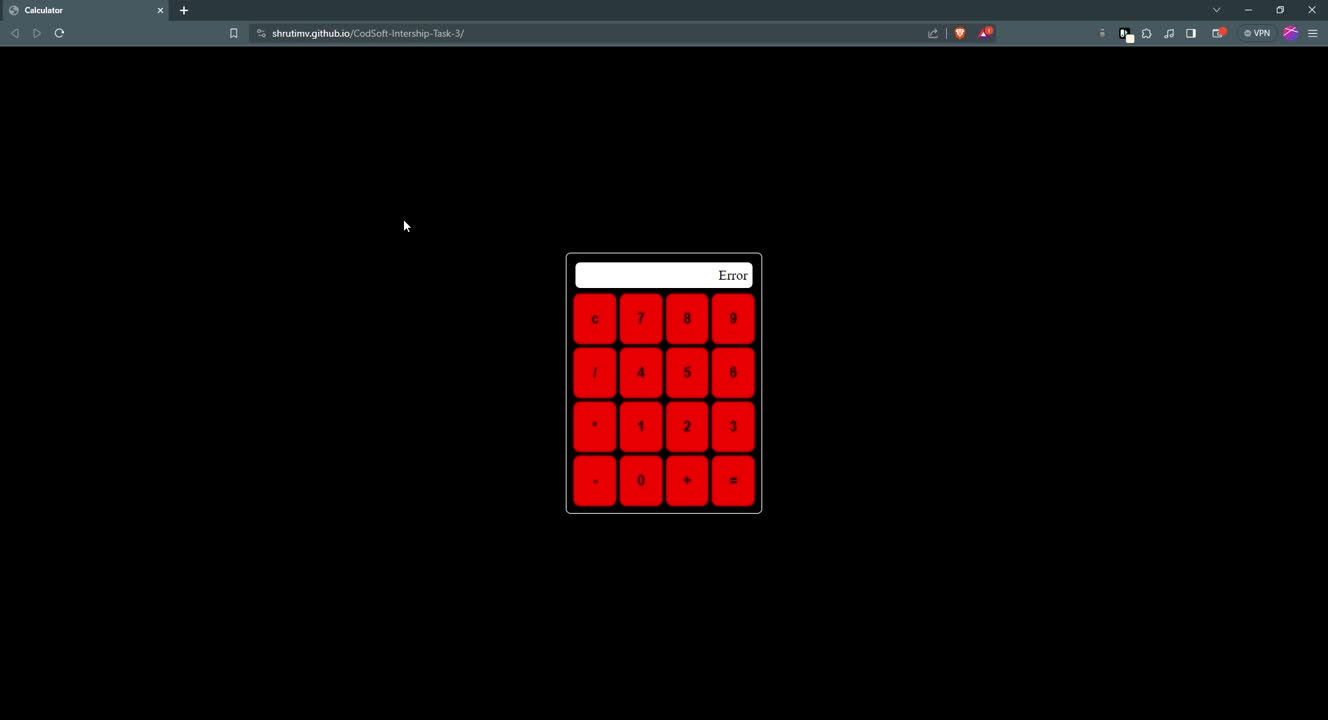 Worked on CodSoft calculator task 3 | Shruti Mohanan posted on the ... Worked on CodSoft calculator task 3 | Shruti Mohanan posted on the ...