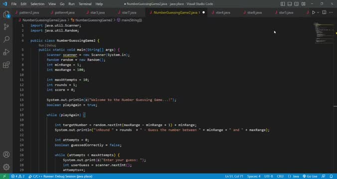 Rahul Jadhav on LinkedIn: #codsoft #codsoft #codsoft #java #javaprogramming Rahul Jadhav on LinkedIn: #codsoft #codsoft #codsoft #java #javaprogramming