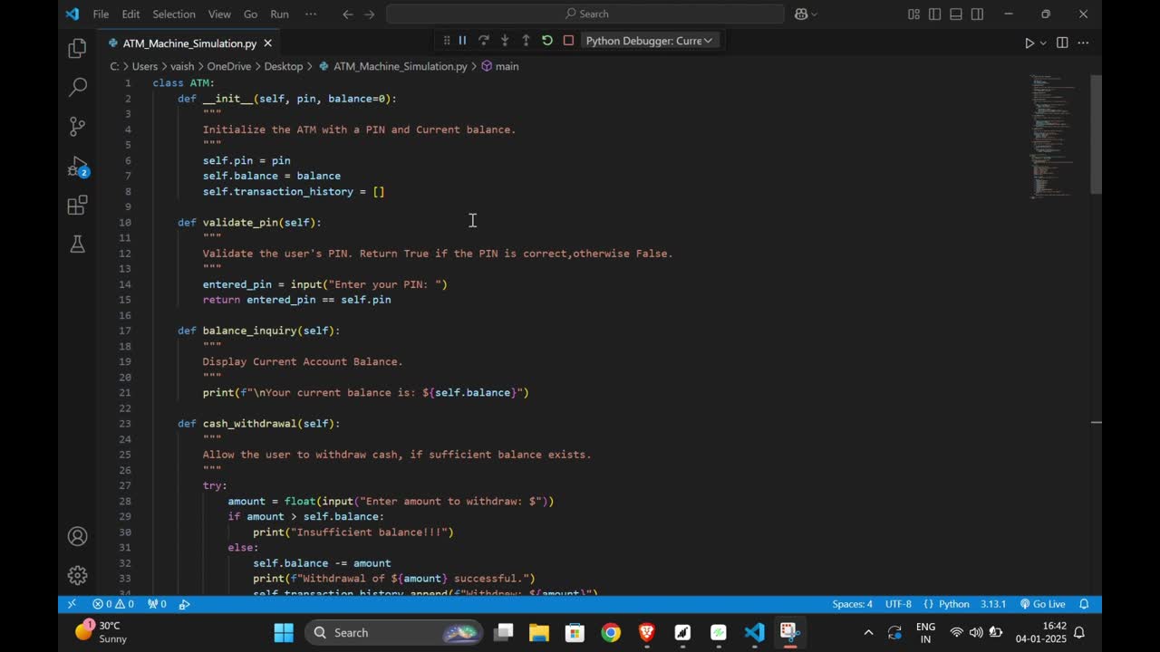 Vaishnav Ahire on LinkedIn: #internship #techoctanet #pythonprogramming Vaishnav Ahire on LinkedIn: #internship #techoctanet #pythonprogramming