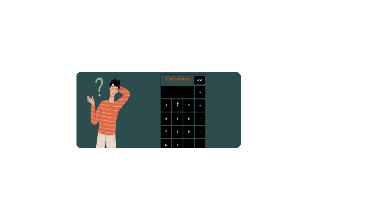 Mariam naeem on LinkedIn: #calculator #frontend Mariam naeem on LinkedIn: #calculator #frontend
