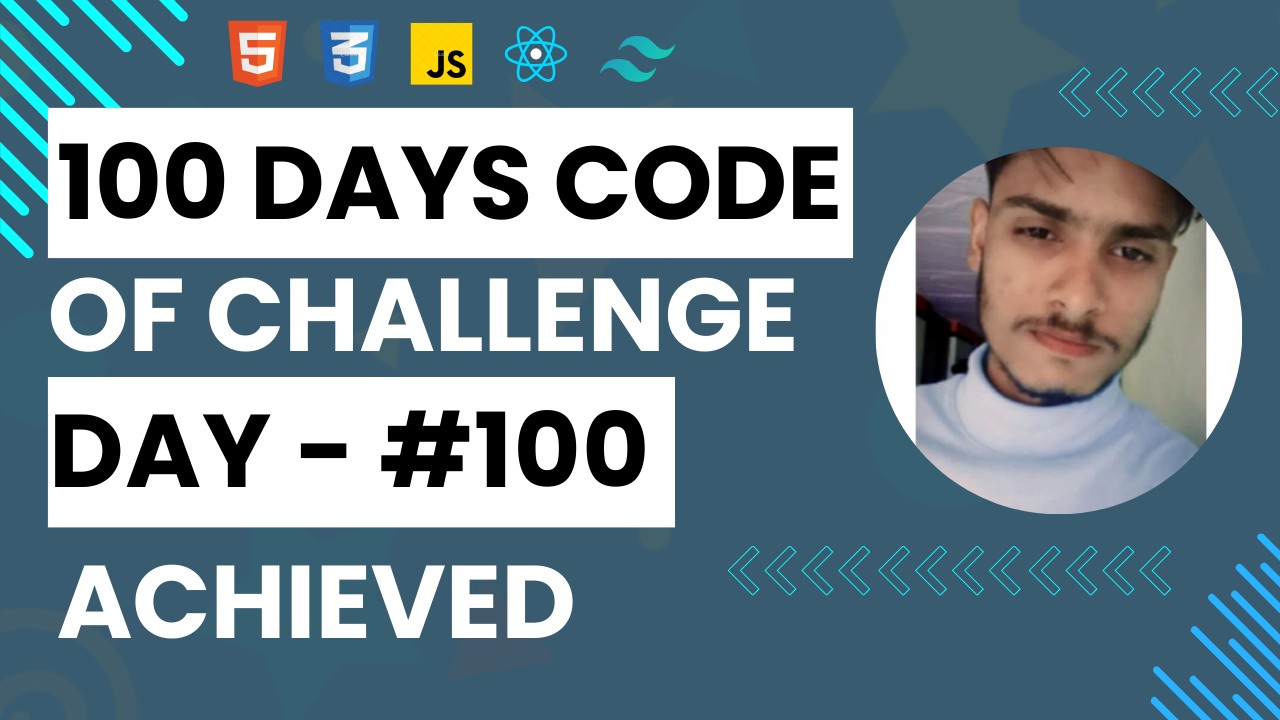 Celebrating 100 days of coding with ReactJS | Abhishek Sharma posted on ... Celebrating 100 days of coding with ReactJS | Abhishek Sharma posted on ...