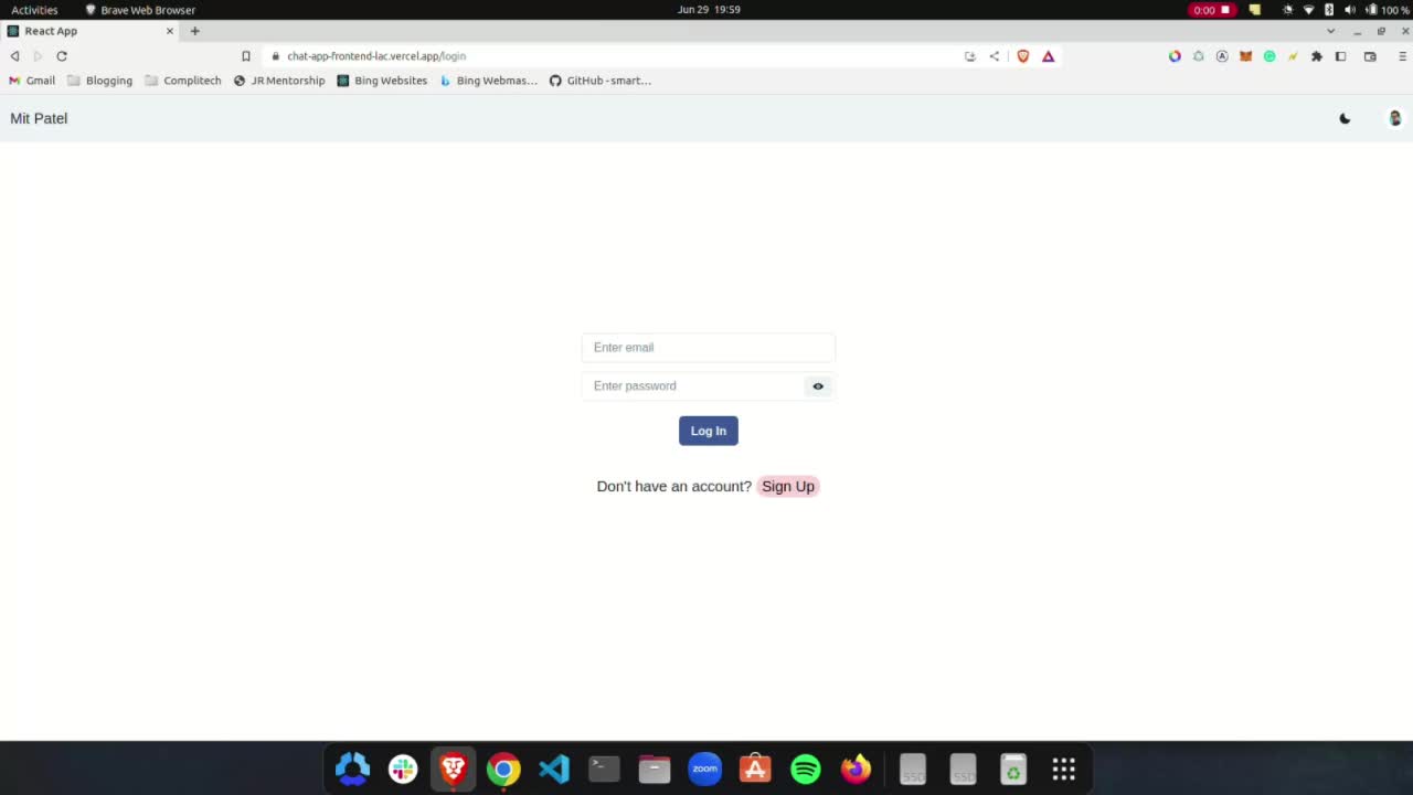 Mit Donga on LinkedIn: #nodejs #react #chatapp #websockets #typescript ... Mit Donga on LinkedIn: #nodejs #react #chatapp #websockets #typescript ...