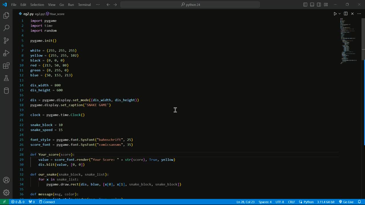 Finished SNAKE game with IntenPE | Rituraj Dusane posted on the topic ... Finished SNAKE game with IntenPE | Rituraj Dusane posted on the topic ...