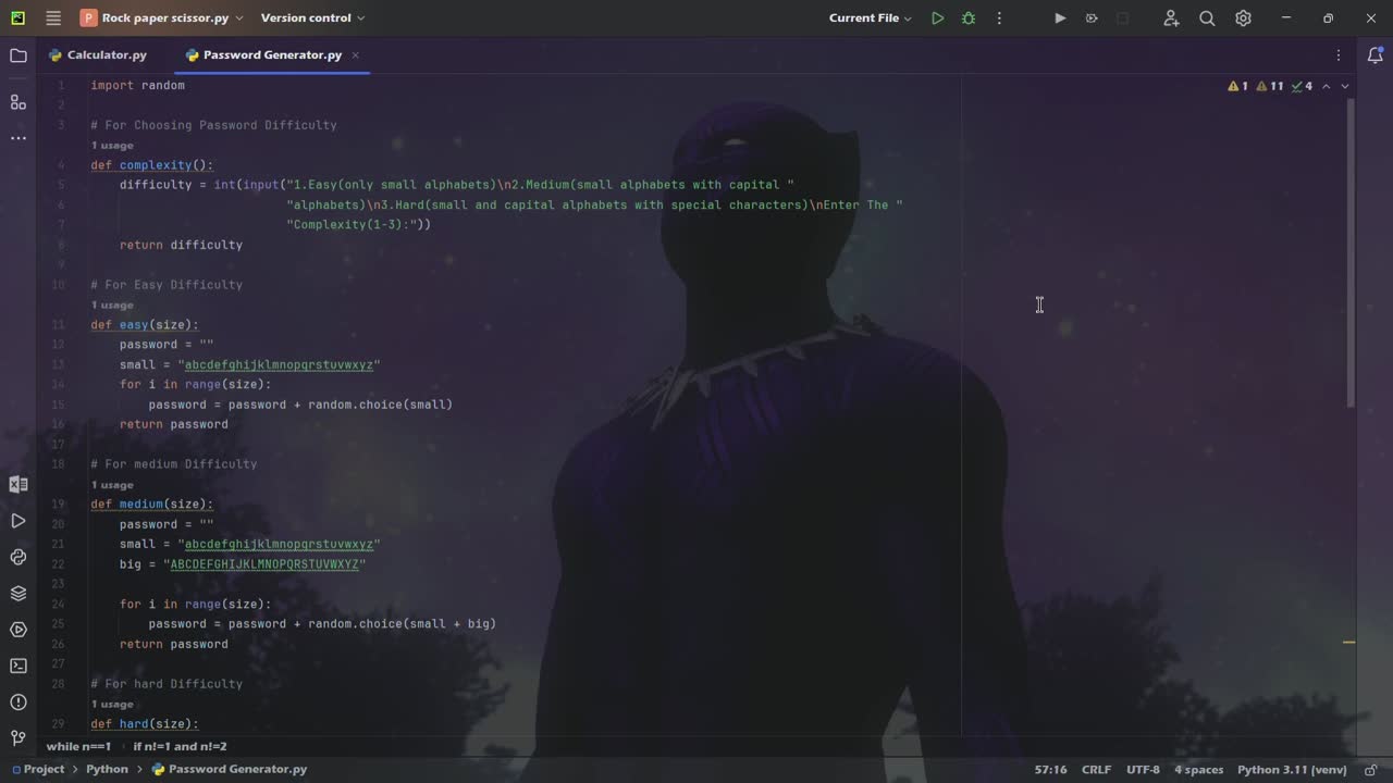 Introducing my Python Password Generator project! | Pratik Mali posted ... Introducing my Python Password Generator project! | Pratik Mali posted ...