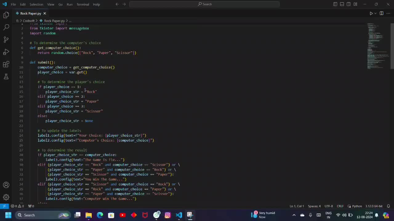 Pawan Ingole on LinkedIn: #python #programming #codsoft # ... Pawan Ingole on LinkedIn: #python #programming #codsoft # ...