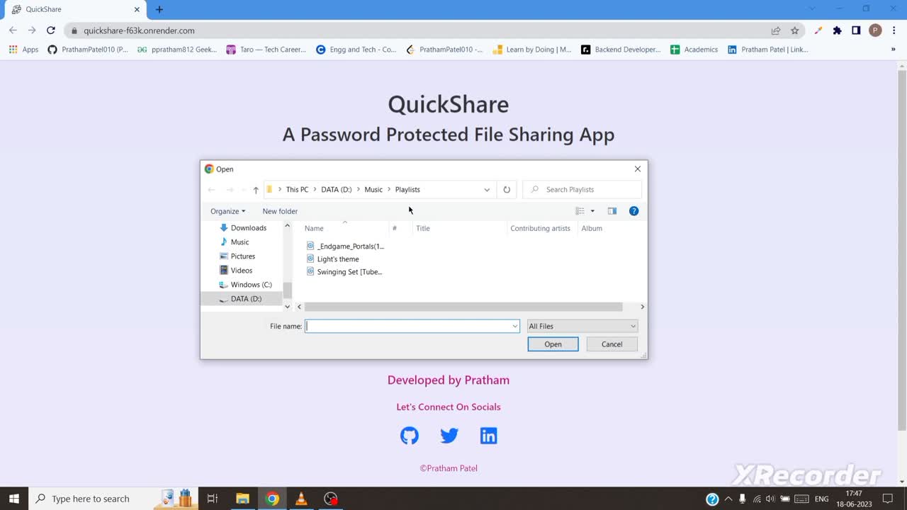 Pratham Patel on LinkedIn: #webdevelopment #filesharing #nodejs # ... Pratham Patel on LinkedIn: #webdevelopment #filesharing #nodejs # ...