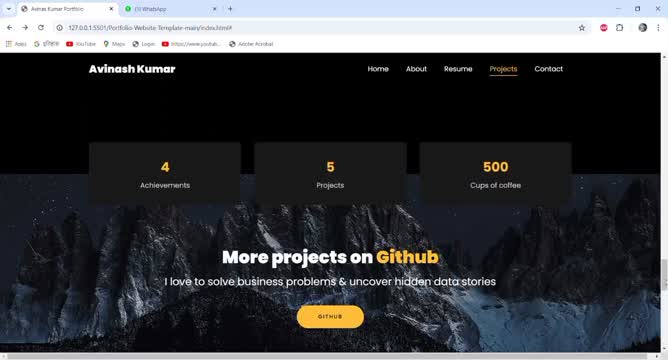 Avinash kumar on LinkedIn: #codealpha #frontenddeveloper #portfolio # ... Avinash kumar on LinkedIn: #codealpha #frontenddeveloper #portfolio # ...