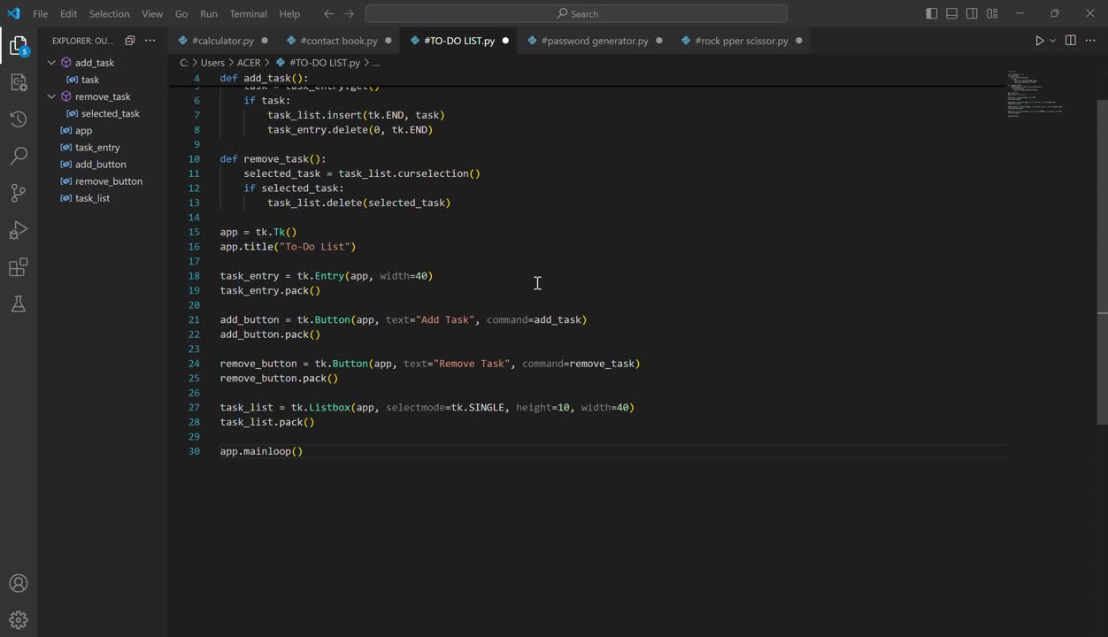 Vagisha Yadav on LinkedIn: #python #coding #productivity #todolist # ... Vagisha Yadav on LinkedIn: #python #coding #productivity #todolist # ...