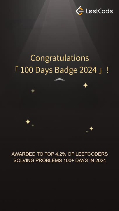 Vishal Meshram on LinkedIn: #leetcode #100daysofcode #codinggoals # ... Vishal Meshram on LinkedIn: #leetcode #100daysofcode #codinggoals # ...
