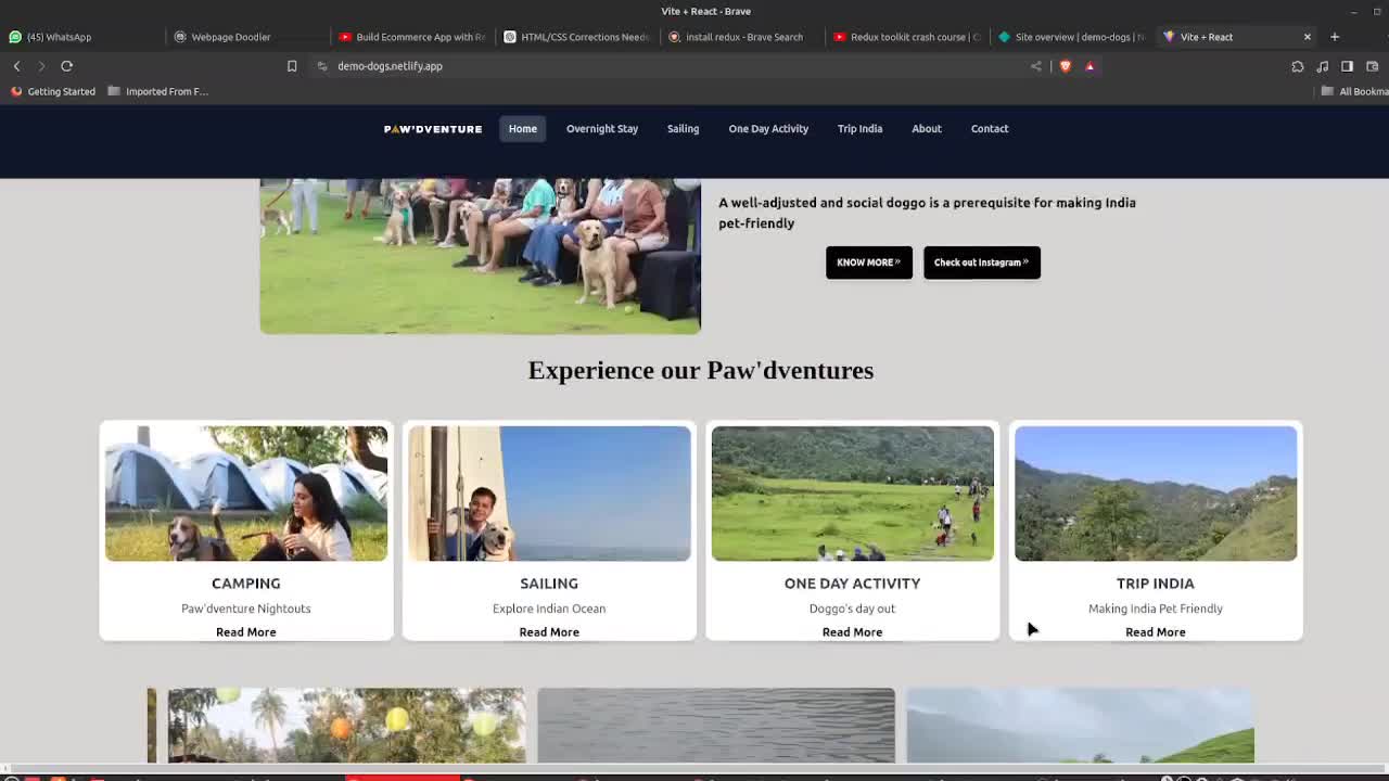 Redesigned a websites UI with Reactjs | Anurag Mishra posted on the ... Redesigned a websites UI with Reactjs | Anurag Mishra posted on the ...