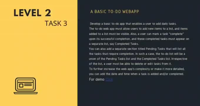 Akash Kumar on LinkedIn: Hey Everyone, level 2 : task 3 To Do List Web ... Akash Kumar on LinkedIn: Hey Everyone, level 2 : task 3 To Do List Web ...
