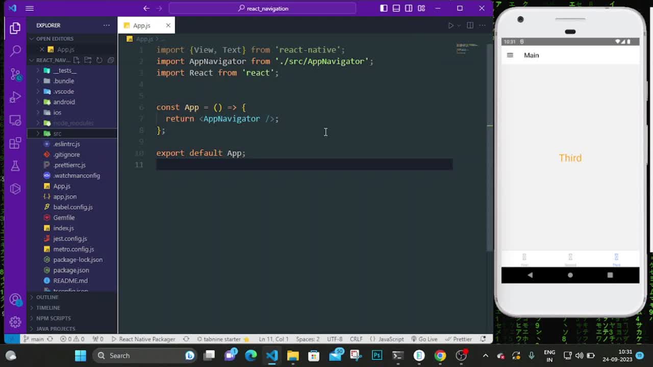 Anshuman Mishra on LinkedIn: Making Screen Navigator using React-Native 😌 Anshuman Mishra on LinkedIn: Making Screen Navigator using React-Native 😌