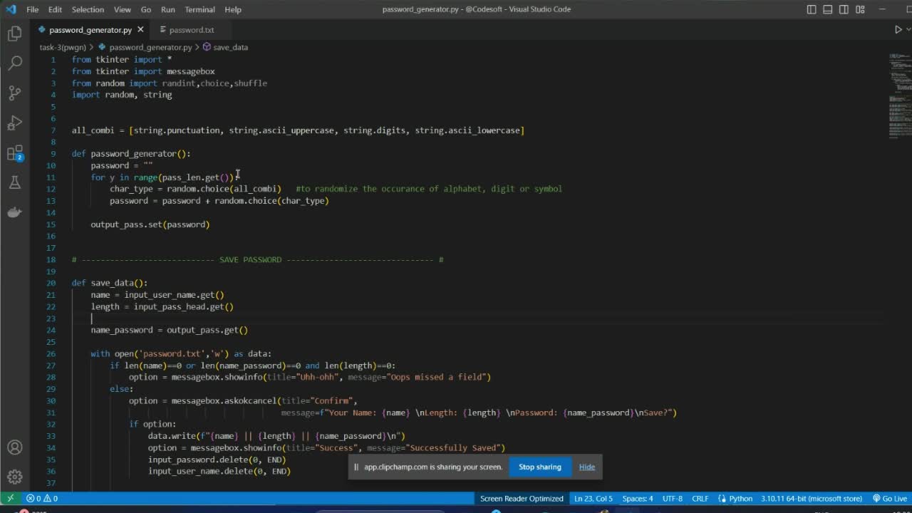 Aditi jha on LinkedIn: #codesoft #codesoft #internship #python Aditi jha on LinkedIn: #codesoft #codesoft #internship #python