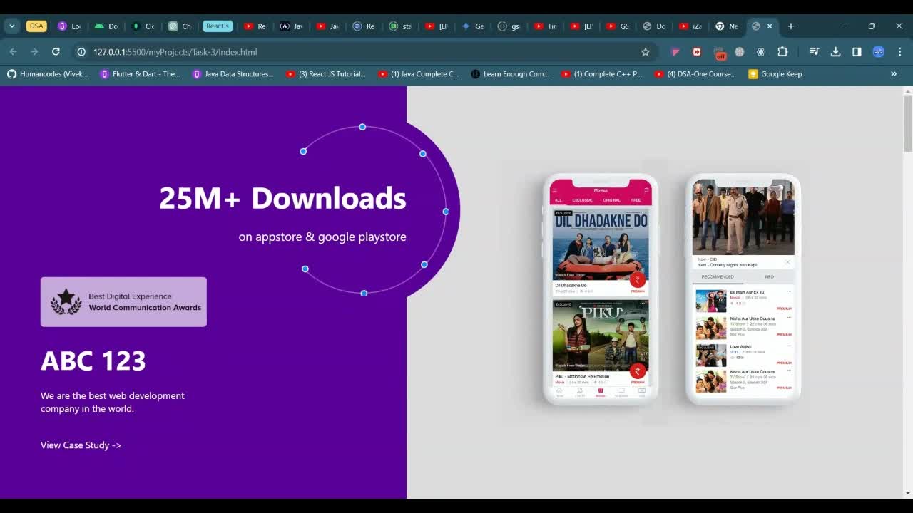 Vivek Yadav on LinkedIn: #html #css #gsap #webdevelopment #animation # ... Vivek Yadav on LinkedIn: #html #css #gsap #webdevelopment #animation # ...