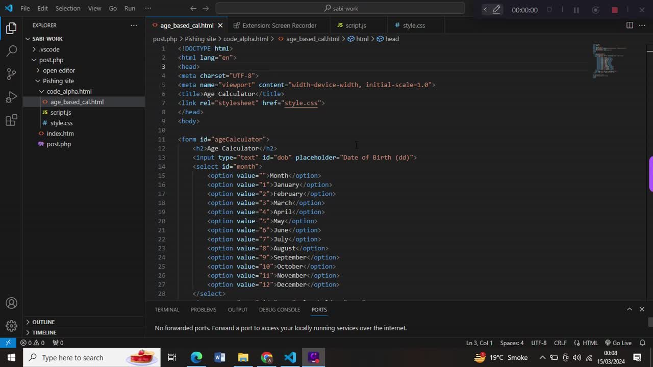 My Age Calculator Project in HTML, CSS, and JS | Ans Awan posted on the ... My Age Calculator Project in HTML, CSS, and JS | Ans Awan posted on the ...