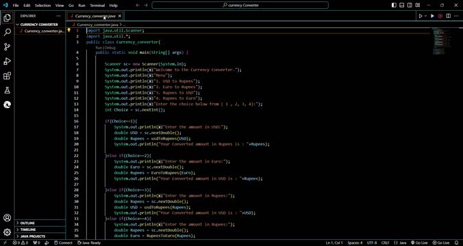 Sahil Kumar on LinkedIn: #java #currencyconversion #api #codsoft # ... Sahil Kumar on LinkedIn: #java #currencyconversion #api #codsoft # ...