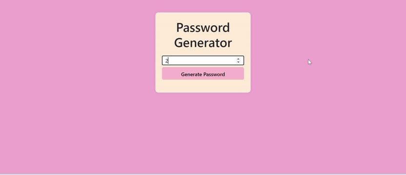 Shruti Dadhich on LinkedIn: #react #passwordgenerator #cybersecurity # ... Shruti Dadhich on LinkedIn: #react #passwordgenerator #cybersecurity # ...