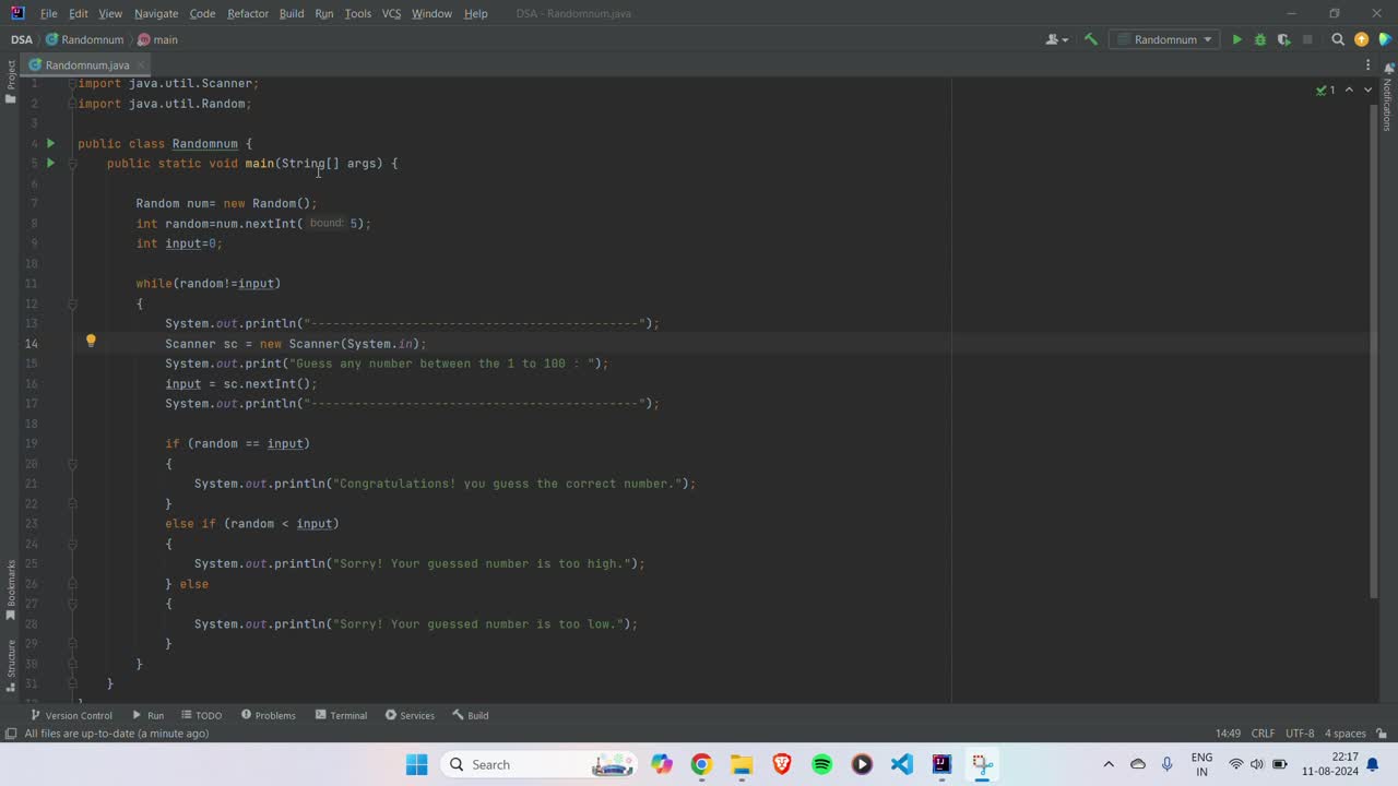 Niraj Tapase on LinkedIn: #java #coding #internship #codsoft Niraj Tapase on LinkedIn: #java #coding #internship #codsoft