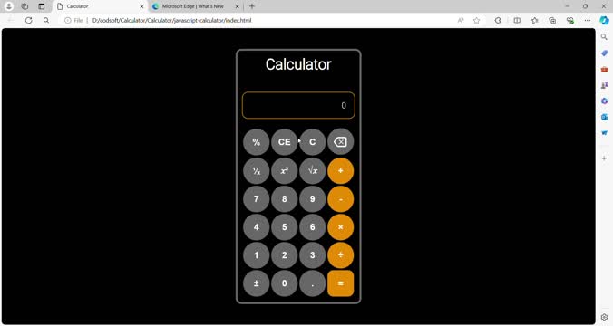 Shubham Kumar on LinkedIn: #codesoft #calculater #html #css Shubham Kumar on LinkedIn: #codesoft #calculater #html #css