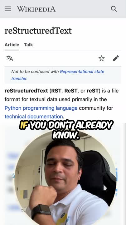Sidharth Shah on LinkedIn: #protip #python #restructuredtext #markdown Sidharth Shah on LinkedIn: #protip #python #restructuredtext #markdown