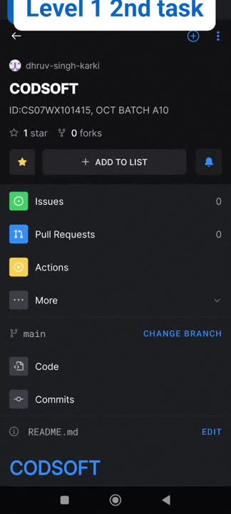 Dhruv Singh Karki on LinkedIn: #codesoft #codesoftinternship # ... Dhruv Singh Karki on LinkedIn: #codesoft #codesoftinternship # ...