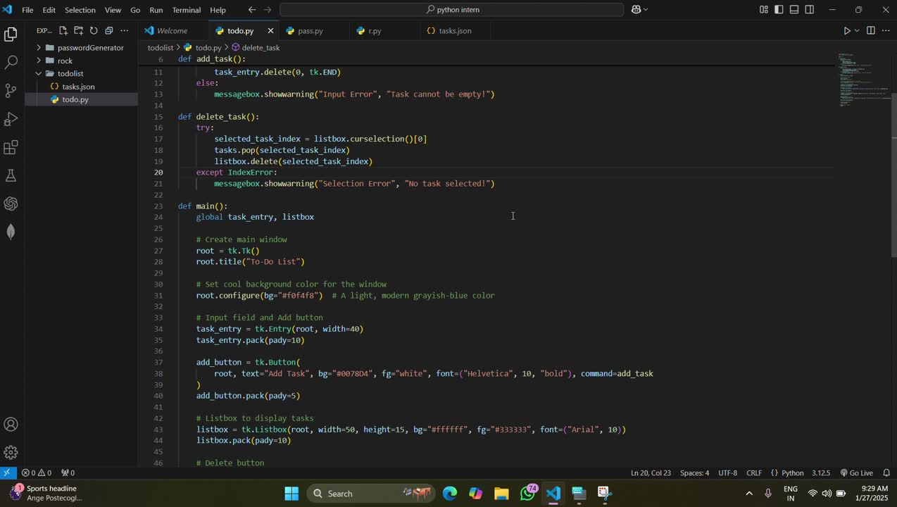 Jayaprakash Shettigar on LinkedIn: #codsoft Jayaprakash Shettigar on LinkedIn: #codsoft