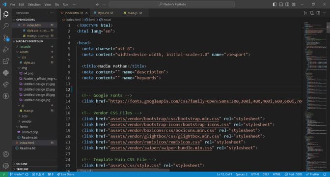 Nadim Pathan on LinkedIn: #webdevelopment #prodigyinfotech #internship Nadim Pathan on LinkedIn: #webdevelopment #prodigyinfotech #internship