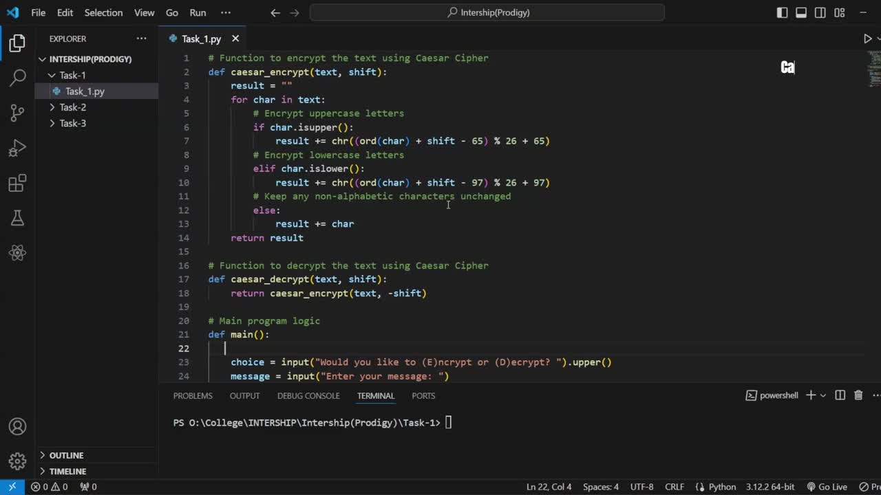 Vipul Kulkarni on LinkedIn: #python #encryption #caesarcipher # ... Vipul Kulkarni on LinkedIn: #python #encryption #caesarcipher # ...