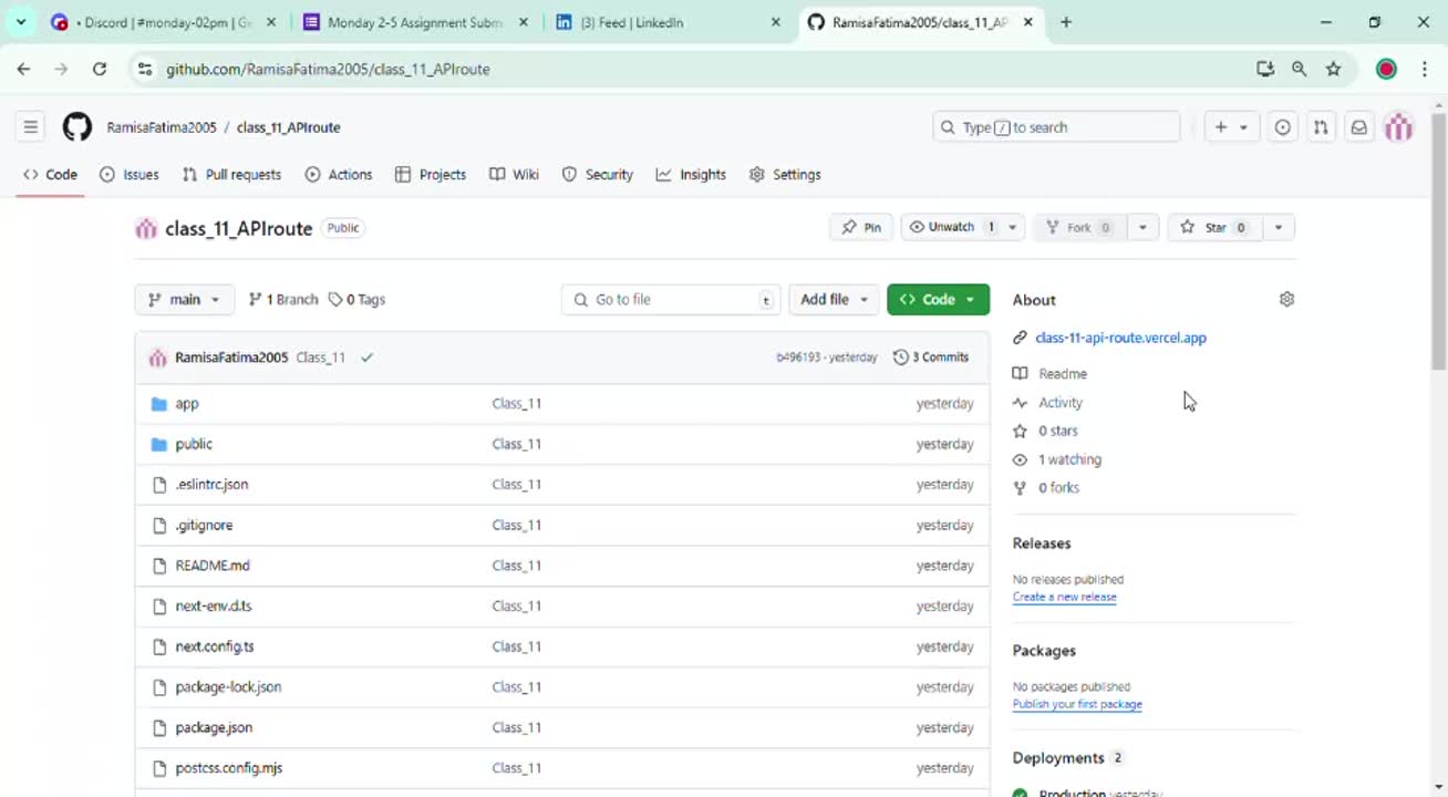 Ramisa Fatima on LinkedIn: #nextjs #apiintegration #webdevelopment # ... Ramisa Fatima on LinkedIn: #nextjs #apiintegration #webdevelopment # ...