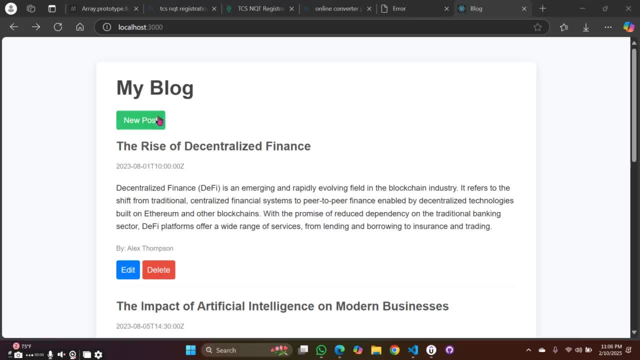shreya yadav on LinkedIn: #blogpostapi #nodejs #express #mongodb # ... shreya yadav on LinkedIn: #blogpostapi #nodejs #express #mongodb # ...