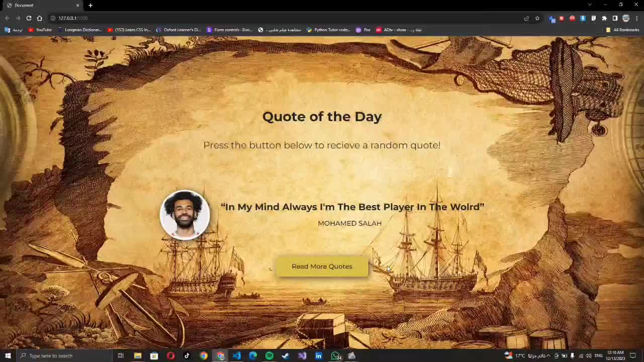 How to choose a quote with JavaScript by Mohamed Hendy | Ahmed Shalaby ... How to choose a quote with JavaScript by Mohamed Hendy | Ahmed Shalaby ...