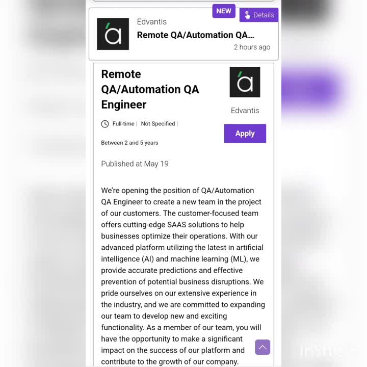QA Remote Jobs on LinkedIn: 1 - Remote QA/Automation QA Engineer… QA Remote Jobs on LinkedIn: 1 - Remote QA/Automation QA Engineer…