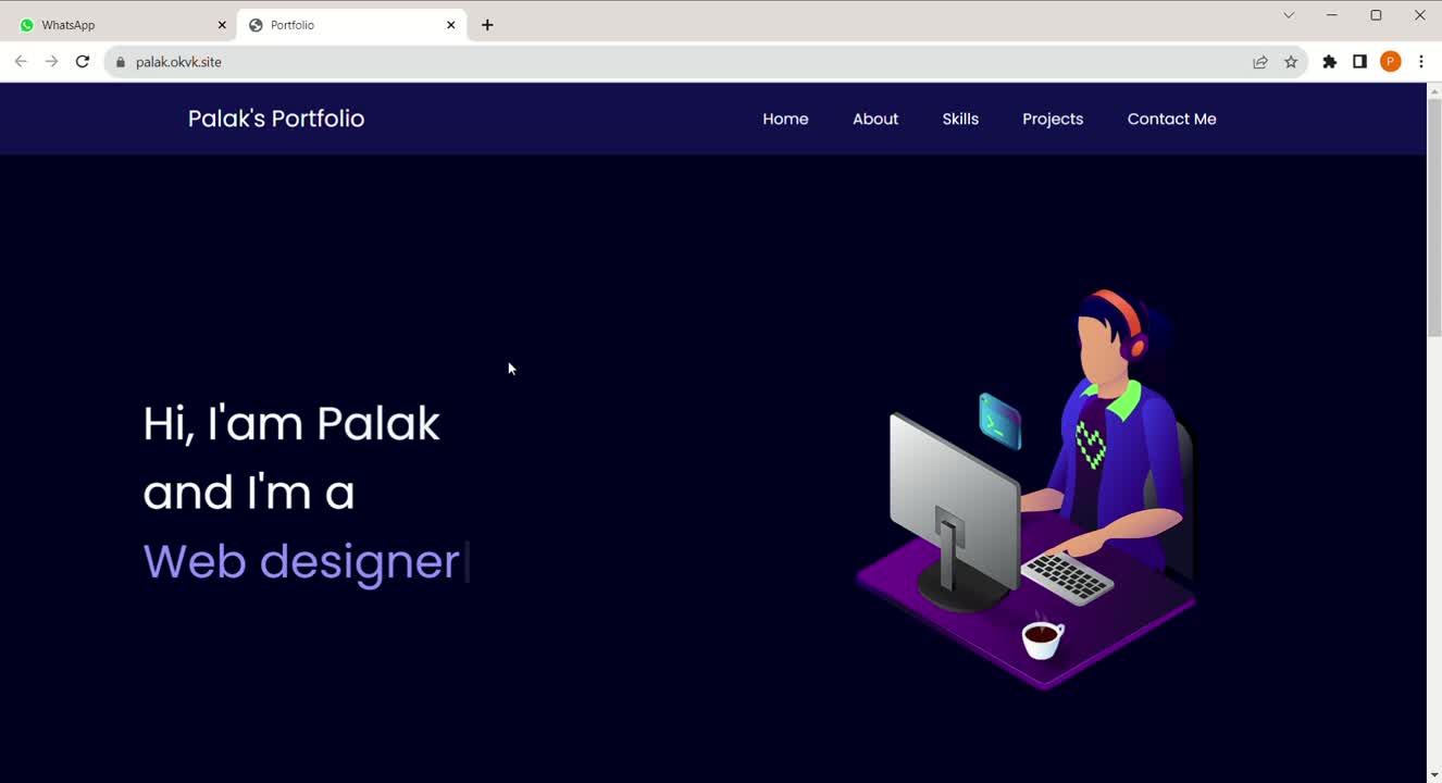 Palak Kumawat on LinkedIn: CodSoft online portfolio website using html ... Palak Kumawat on LinkedIn: CodSoft online portfolio website using html ...