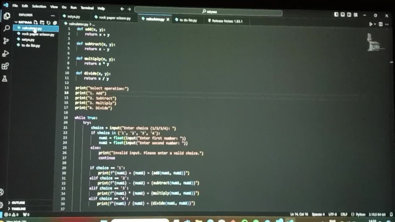 Durga satya Karri on LinkedIn: #codsoft #pythonprogramming #intern Durga satya Karri on LinkedIn: #codsoft #pythonprogramming #intern