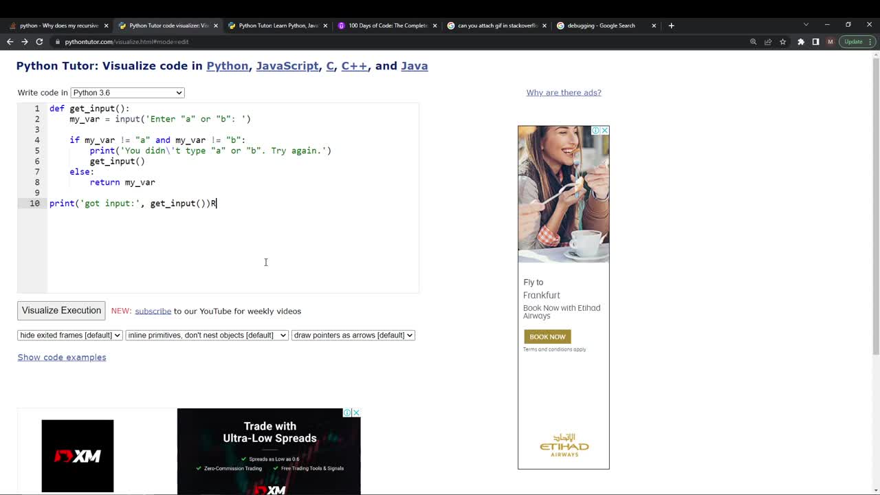 #python #debug #recursion | Mohammad Oghli #python #debug #recursion | Mohammad Oghli
