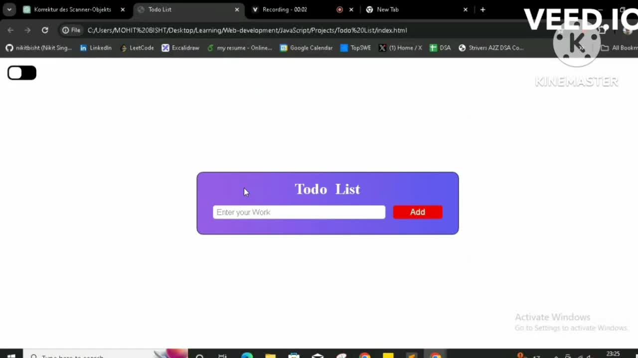 Create a simple to-do list with HTML, CSS, and JavaScript | Nikit Bisht ... Create a simple to-do list with HTML, CSS, and JavaScript | Nikit Bisht ...