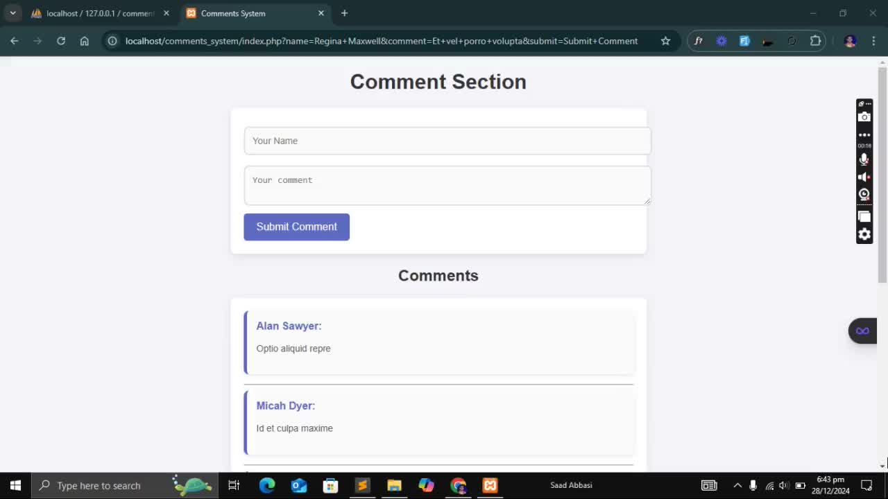 #html #css #jquery #comment_system #php #database | Saad Abbasi #html #css #jquery #comment_system #php #database | Saad Abbasi