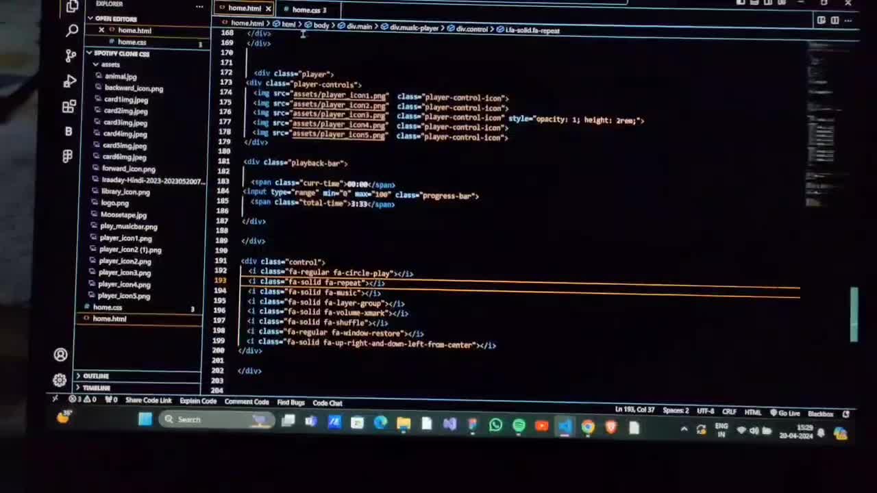 Spotify Clone using Html css only .. just ui | Yash Thokal Spotify Clone using Html css only .. just ui | Yash Thokal