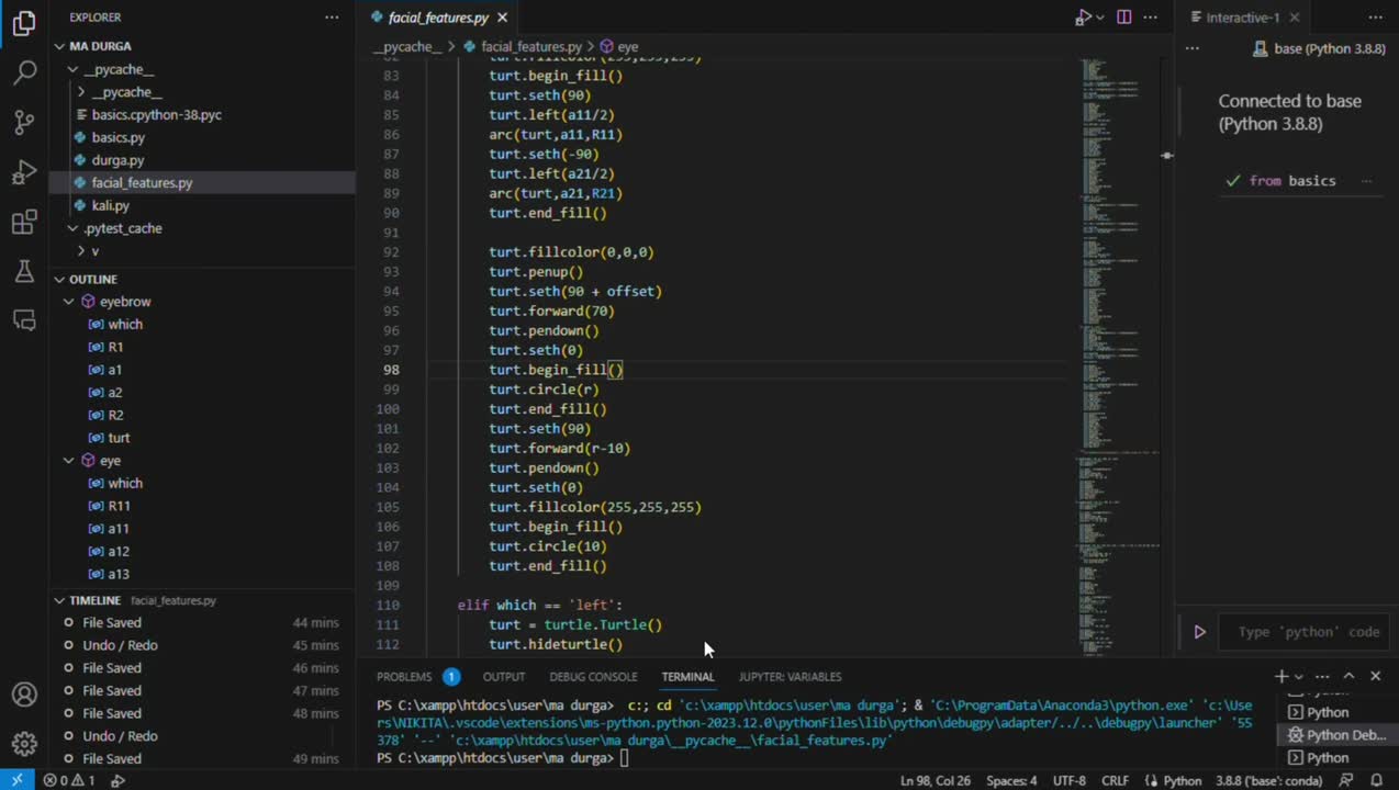 Nikita Gorai on LinkedIn: #pythonprogramming #turtle #graphicdesigning ... Nikita Gorai on LinkedIn: #pythonprogramming #turtle #graphicdesigning ...