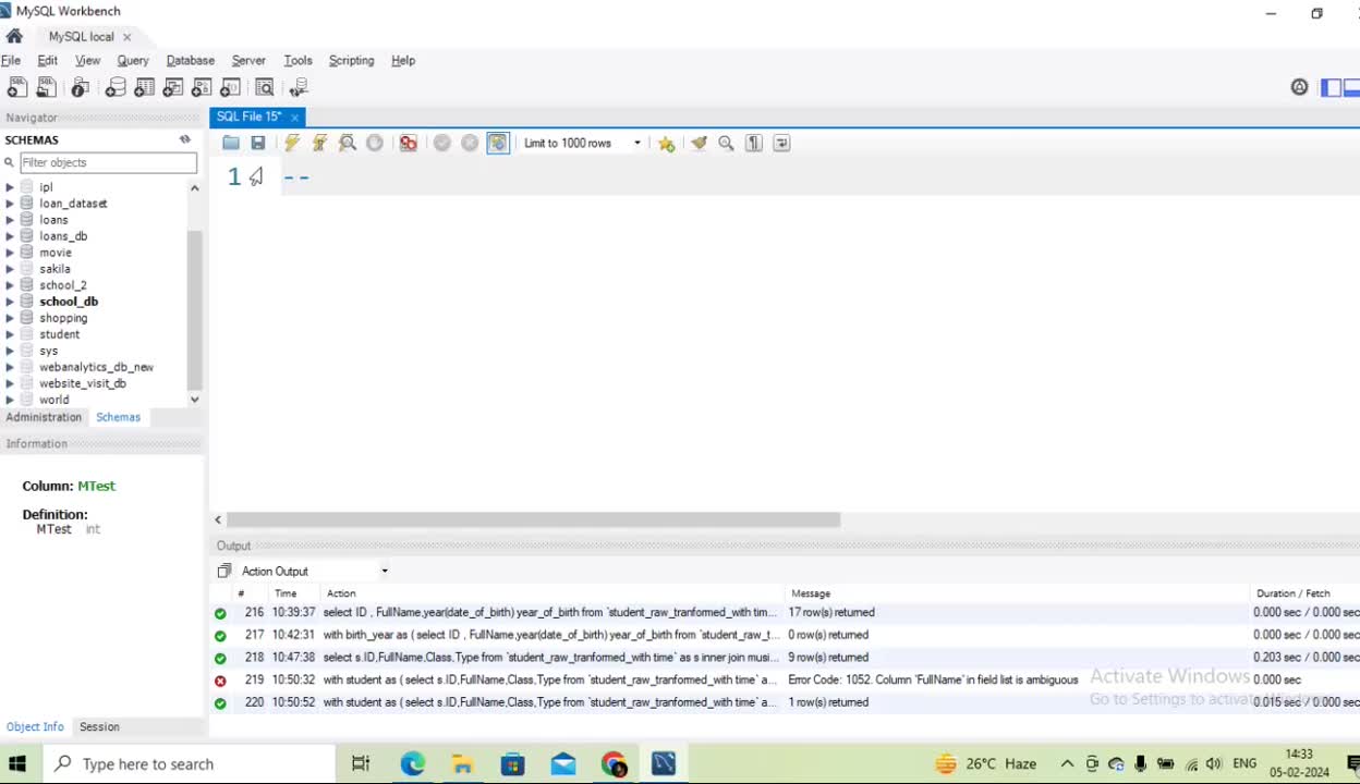 Saptati Bagal on LinkedIn: #sql #sqljoins #sqlqueries # ... Saptati Bagal on LinkedIn: #sql #sqljoins #sqlqueries # ...
