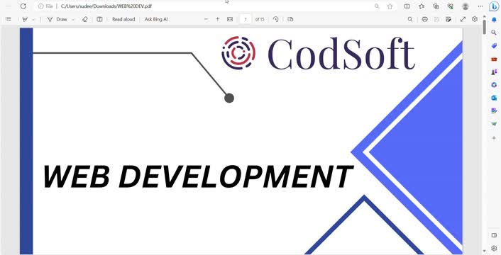 Sudeep Bhandari on LinkedIn: #codsoft #internship #webdevelopment # ... Sudeep Bhandari on LinkedIn: #codsoft #internship #webdevelopment # ...