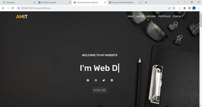 Amit Yadav on LinkedIn: #webdevelopment #html #css #bootstrap # ... Amit Yadav on LinkedIn: #webdevelopment #html #css #bootstrap # ...