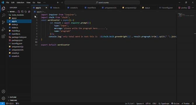 Komal Shah on LinkedIn: Hey everyone! A small Typescript program that ... Komal Shah on LinkedIn: Hey everyone! A small Typescript program that ...