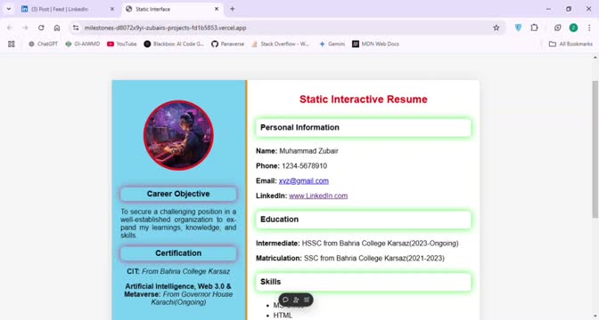 Muhammad Zubair on LinkedIn: #giaic #hackathon #nextjs #resume # ... Muhammad Zubair on LinkedIn: #giaic #hackathon #nextjs #resume # ...