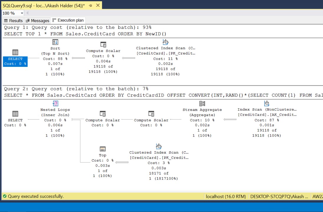 SQL query for random records by Asheesh Tiwari | Akash Halder posted on ... SQL query for random records by Asheesh Tiwari | Akash Halder posted on ...
