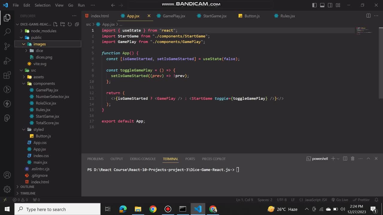 My ReactJS mini project (Dice Game) | Owais Saleem posted on the topic ... My ReactJS mini project (Dice Game) | Owais Saleem posted on the topic ...